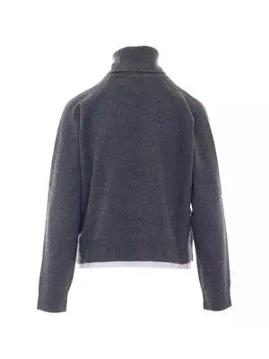 Liu Jo Button-detail Roll-neck Sweater