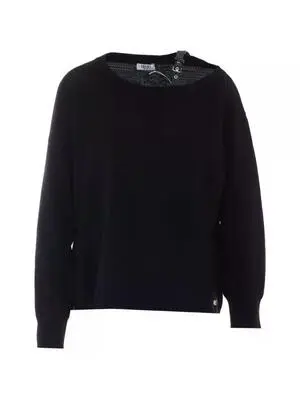 Liu Jo Strap-detail Knitted Sweater