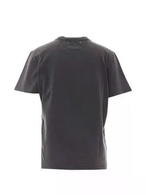 GOLDEN GOOSE Anthracite-gray T-shirt With Crystals