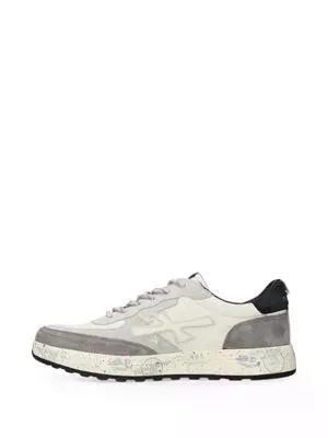 Premiata Nous Logo-patch Panelled Sneakers