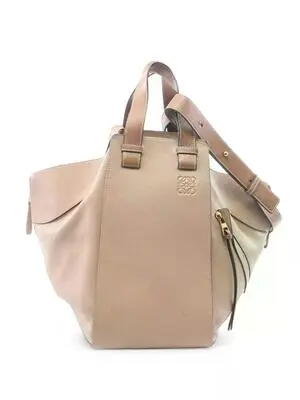 Loewe 2010s Medium Hammock Two-way Handbag - Neutrals
