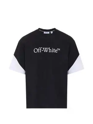 Off-White Logo-print Panelled T-shirt