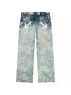 Off-White City Nature Slim Relaxed Jeans