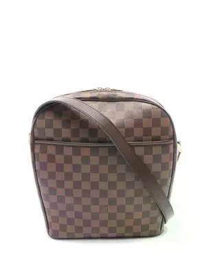 LOUIS VUITTON 2002 Gm Ipanema Damier Ebene Shoulder Bag