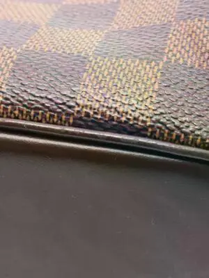 LOUIS VUITTON 2002 Gm Ipanema Damier Ebene Shoulder Bag