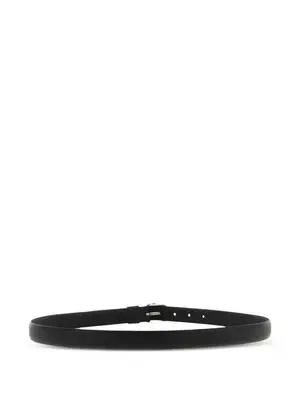 ZERBINI CLAUDIO Leather Belt - Black