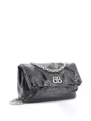 Balenciaga Monaco Chain Flap Shoulder Bag