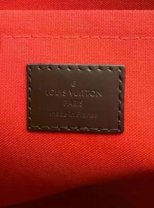 LOUIS VUITTON Damier Ebene Duomo Shoulder Bag