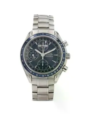 Omega Speedmaster Automatic Chronograph Watch - Blue
