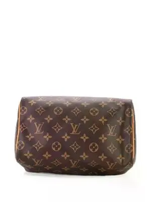 LOUIS VUITTON Speedy Handbag Monogram Canvas 25 Satchel - Brown