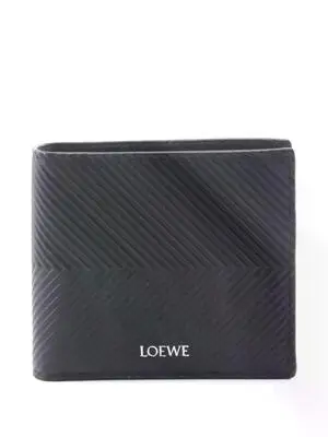 Loewe 2020s Bifold Coin Wallet - Black