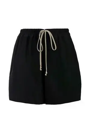 Rick Owens Drawstring Waist Shorts