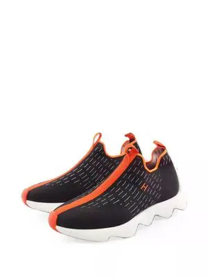Hermès 2020s Eclair Slip-on Sneakers - Black