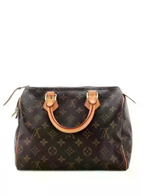 LOUIS VUITTON Speedy Handbag Monogram Canvas 25 Satchel