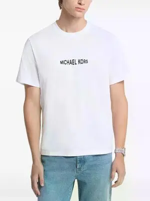 Michael Kors Logo-print Cotton T-shirt - White