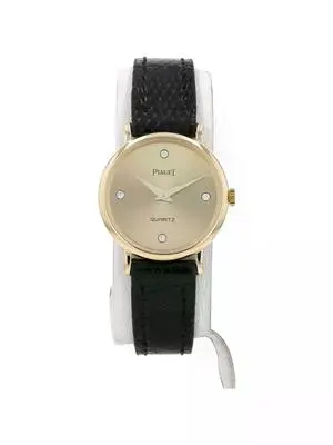 PIAGET 1980s Round 24mm Yellow Watch - Gold