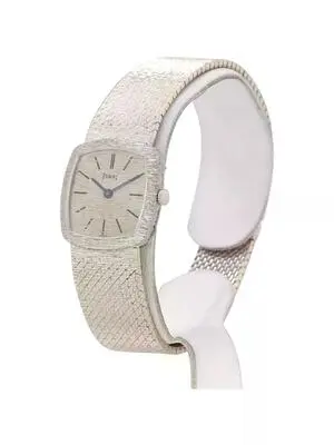 PIAGET 1970s Cushion-shaped White Gold Watch