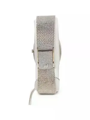 PIAGET 1970s Cushion-shaped White Gold Watch