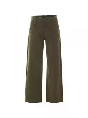 Liu Jo Cropped Flare Trousers