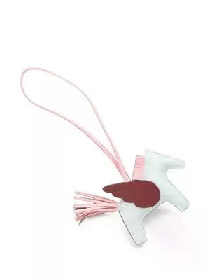 Hermès Rodeo Pegasus Pm Leather Bag Charm - Green