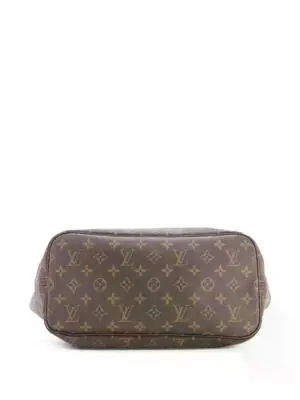 LOUIS VUITTON Monogram Canvas Tote Bag - Brown