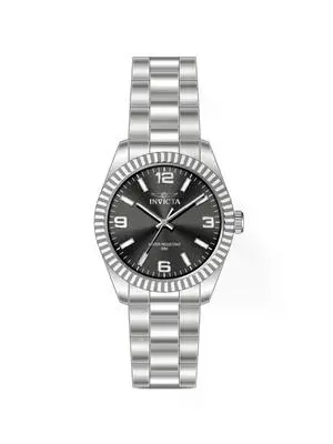 INVICTA Specialty 36mm Watch With Dial And Fluted Bezel - Black