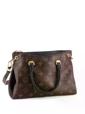 LOUIS VUITTON Pallas Tote Monogram Canvas With Leather Bb Shoulder Bag