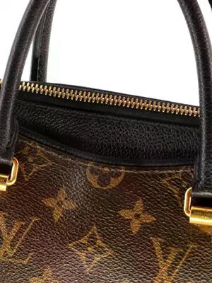 LOUIS VUITTON Pallas Tote Monogram Canvas With Leather Bb Shoulder Bag