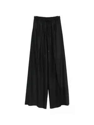 Max Mara Drawstring Waist Wide Leg Trousers