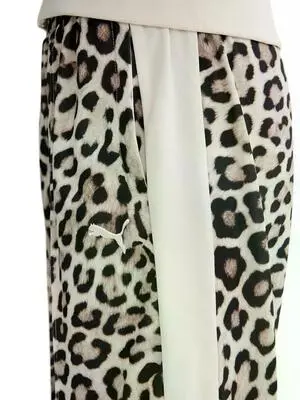 PUMA T7 Leopard-print Track Pants