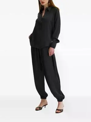FRAMBOISE Zayd Silk Trousers