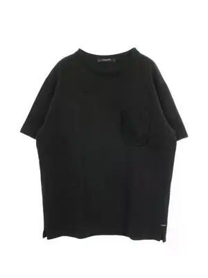 LOUIS VUITTON 2010s Monogram-motif T-shirt - Black