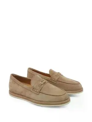 TOD'S T Timeless Suede Loafers
