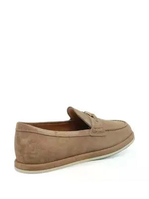 TOD'S T Timeless Suede Loafers