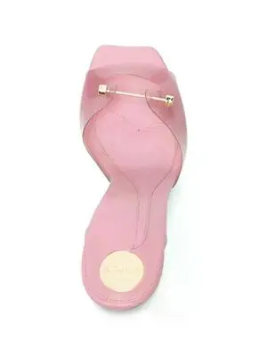 HARDOT Transparent-strap 9 To 5 Sandals