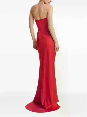 FRAMBOISE Lyris Strapless Maxi Gown
