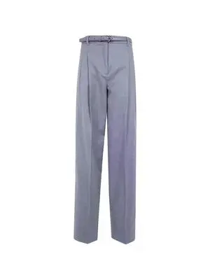 Max Mara Belted Pleated Trousers