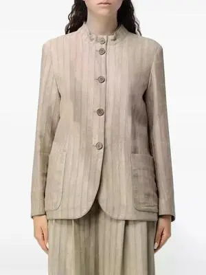 Emporio Armani Vertical Stripe Blazer
