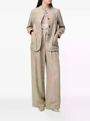 Emporio Armani Vertical Stripe Blazer