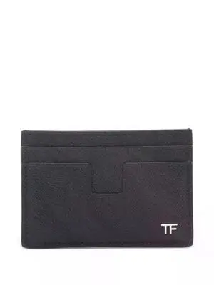 TOM FORD 2020s T-line Leather Card Holder