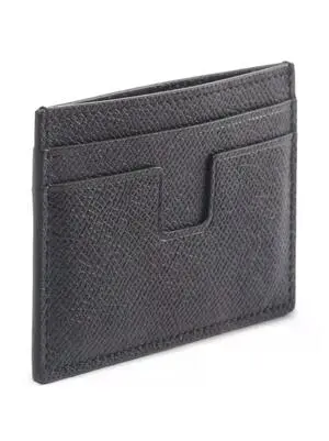TOM FORD 2020s T-line Leather Card Holder