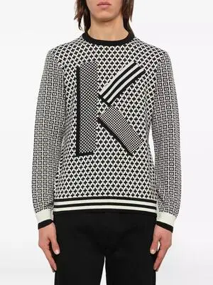 Kenzo Fair Isle Intarsia-knit Sweatshirt