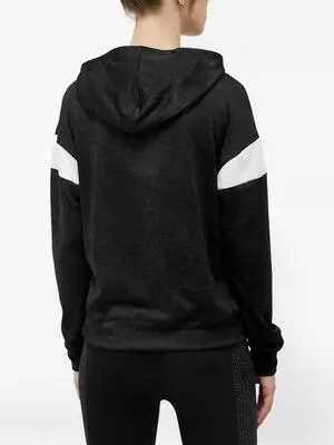 PUMA Logo Print Panelled Hoodie
