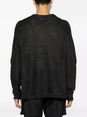 Satisfy Waffle-knit Raglan-sleeve Sweater