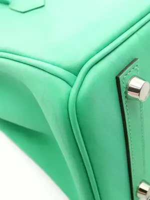Hermès Birkin 25 Swift Leather Tote Bag - Green
