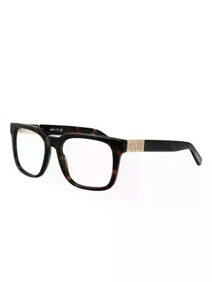 Gcds Tortoiseshell Logo Glasses - Brown