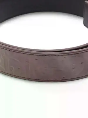 Dior Reversible Oblique Leather Belt