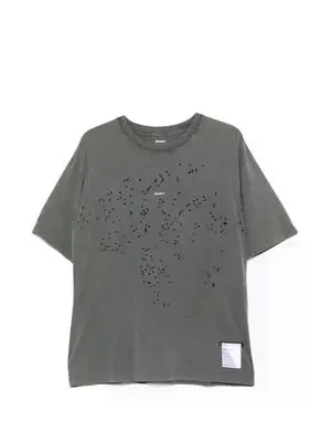 Satisfy Mothtech Distressed T-shirt - Grey