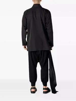 Alchemy Fashions Drop-crotch Cuffed Trousers