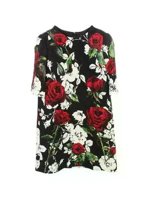 Dolce & Gabbana Floral-print Mini Dress